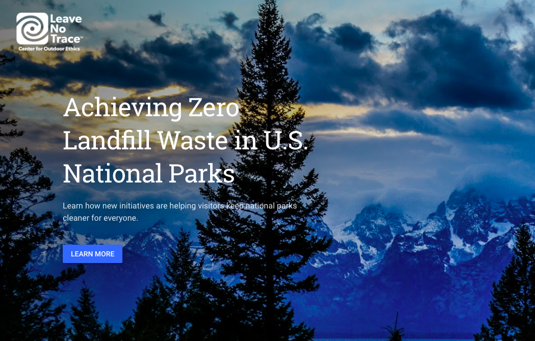 Google Earth Highlights Leave No Trace Research - Leave No Trace
